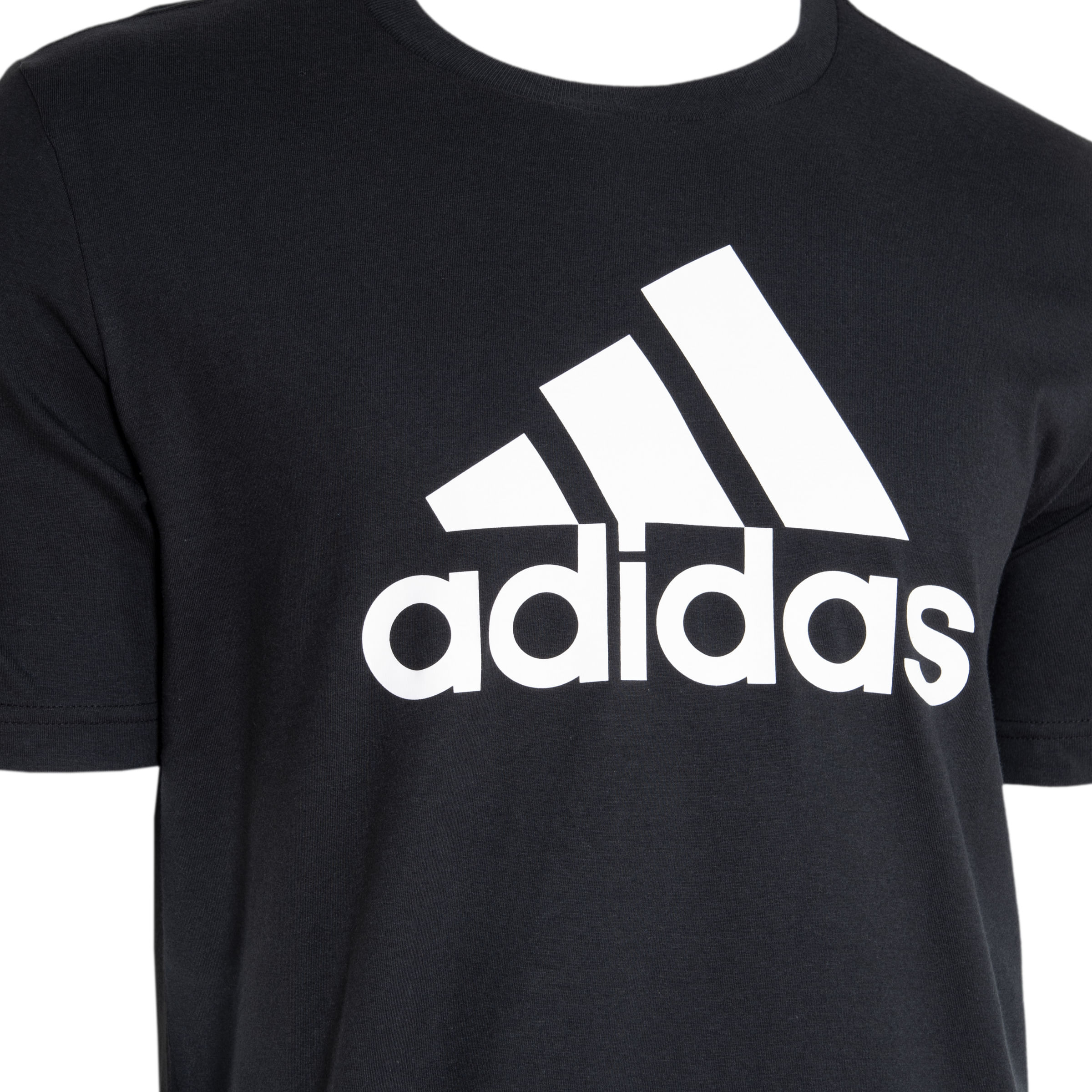 Remera Adidas Hombre Basic Bos Manga Corta Negra - Freekick